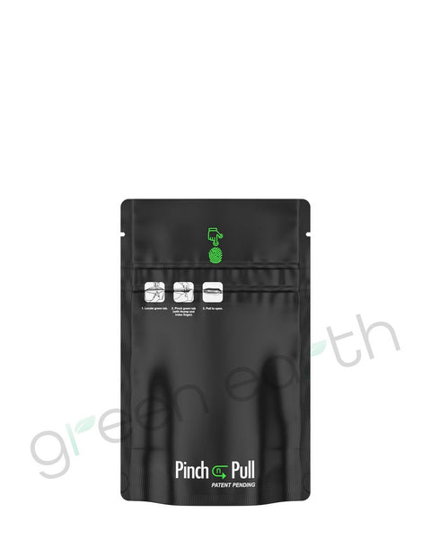 Pinch N Pull Child Resistant & Tamper Proof Matte Mylar Bags